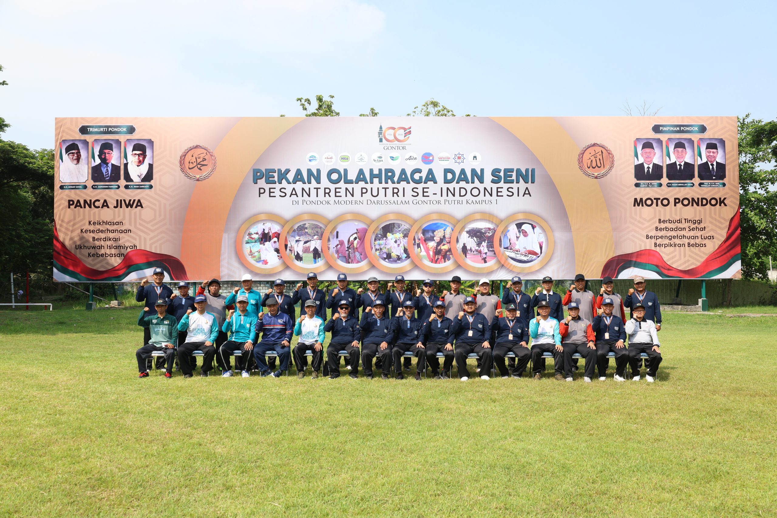 Gontor Gelar PORSENI Pesantren Putri Se-Indonesia dan Resmikan Lapangan ...